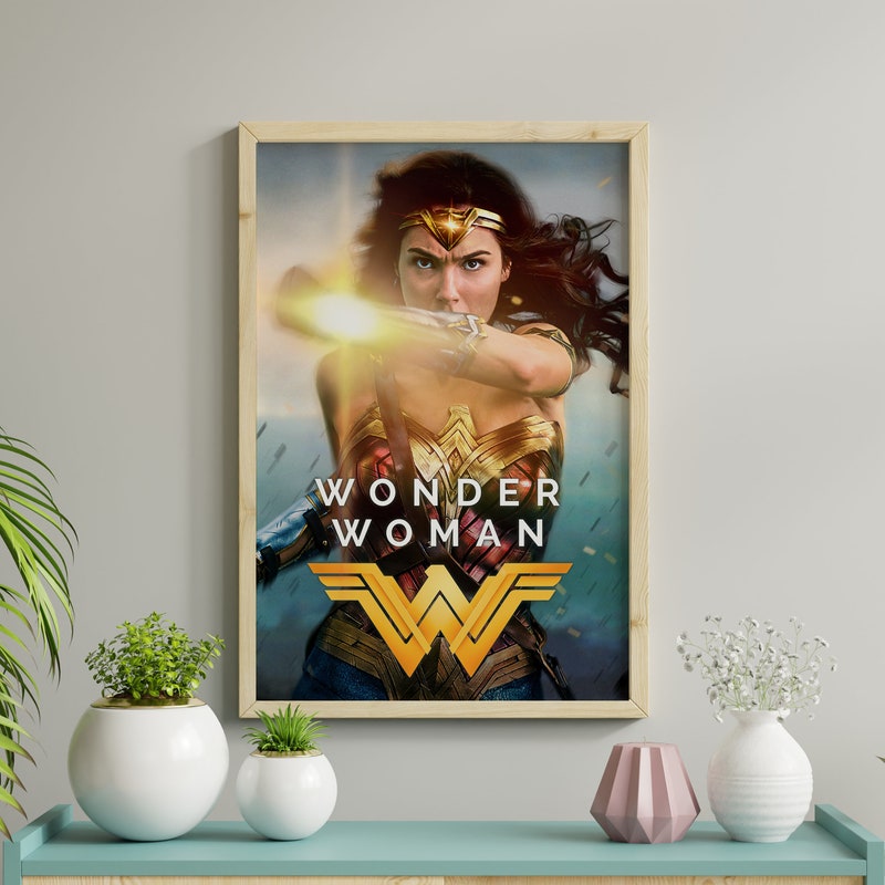 Wonderwoman Poster - Etsy