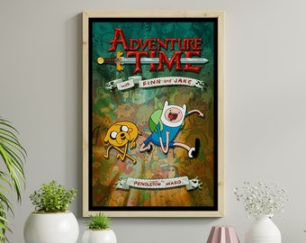 Adventure Time Movie Poster - Etsy