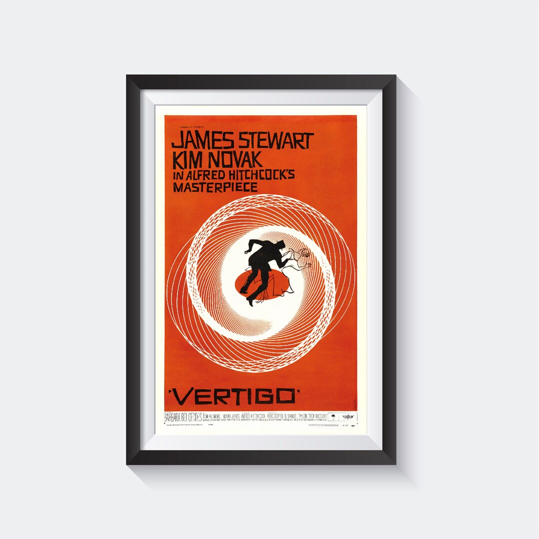 Vertigo Movie Poster - Etsy