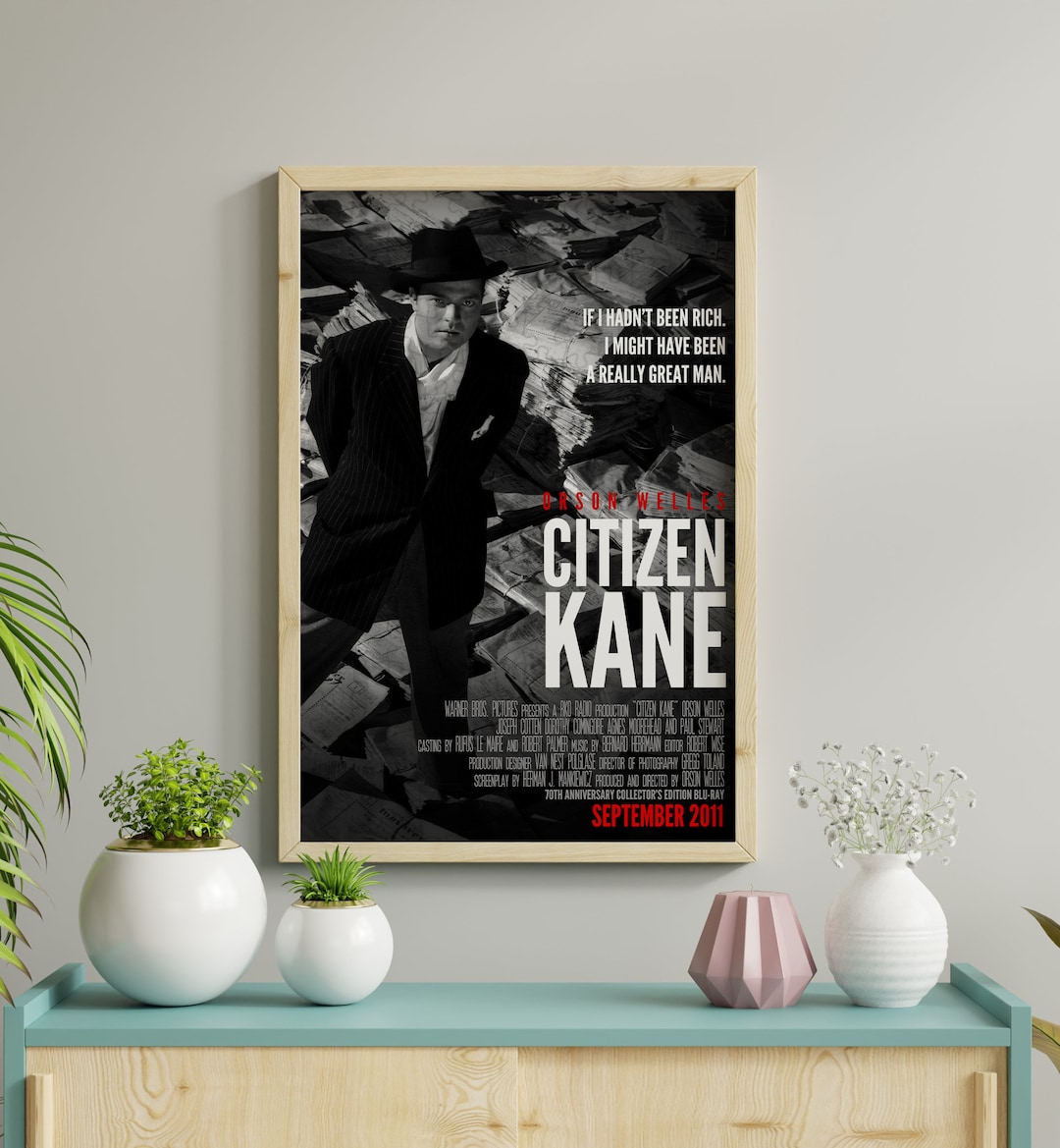 Citizen Kane Movie Poster - Etsy