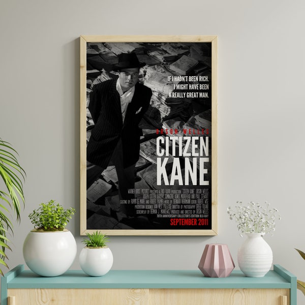 Citizen Kane Movie Poster - Etsy