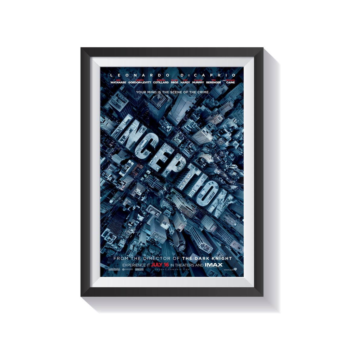 Inception Movie Poster | Etsy