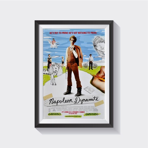 Napoleon Dynamite Movie Poster Print Vintage Inspired Film - Etsy