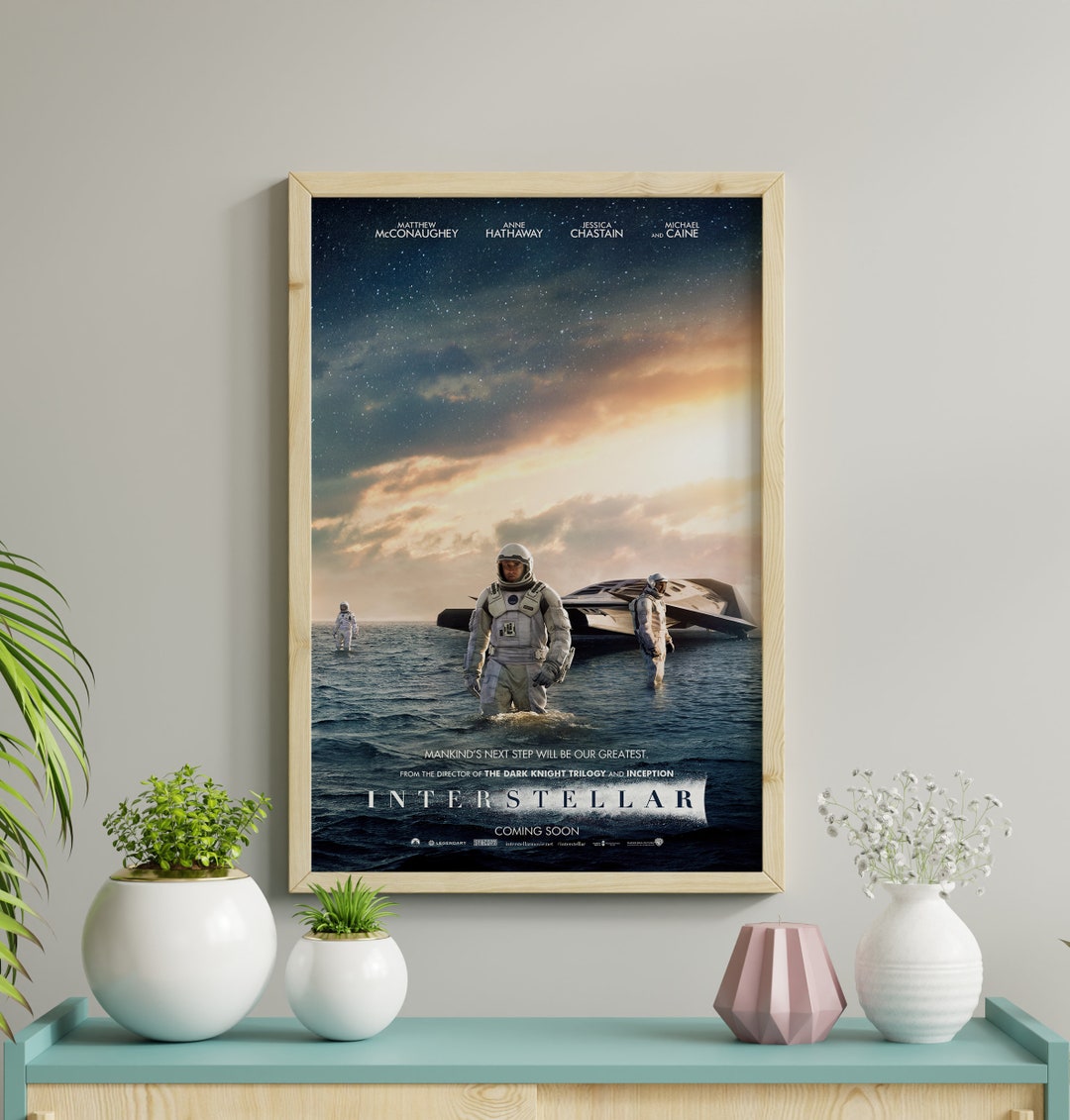 Interstellar Movie Poster - Etsy