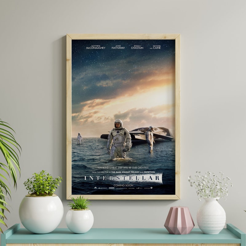 Interstellar Movie Poster - Etsy