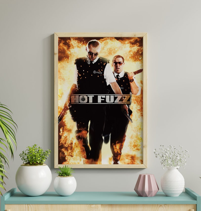 Hot Fuzz Movie Poster - Etsy