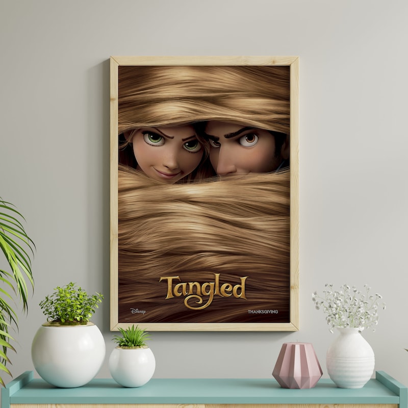 Tangled Poster - Etsy