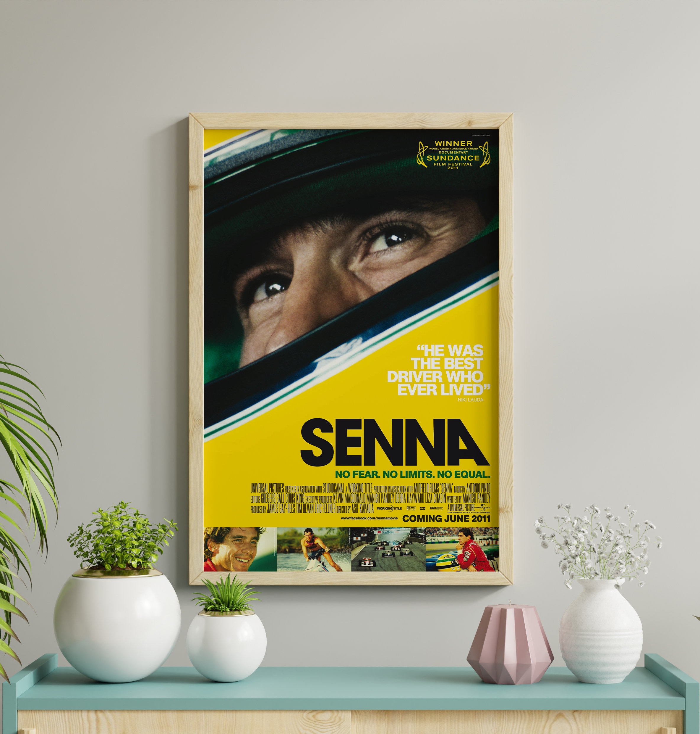 Senna Movie Poster Senna Movie Poster (2010) Poster MOV_563621a9