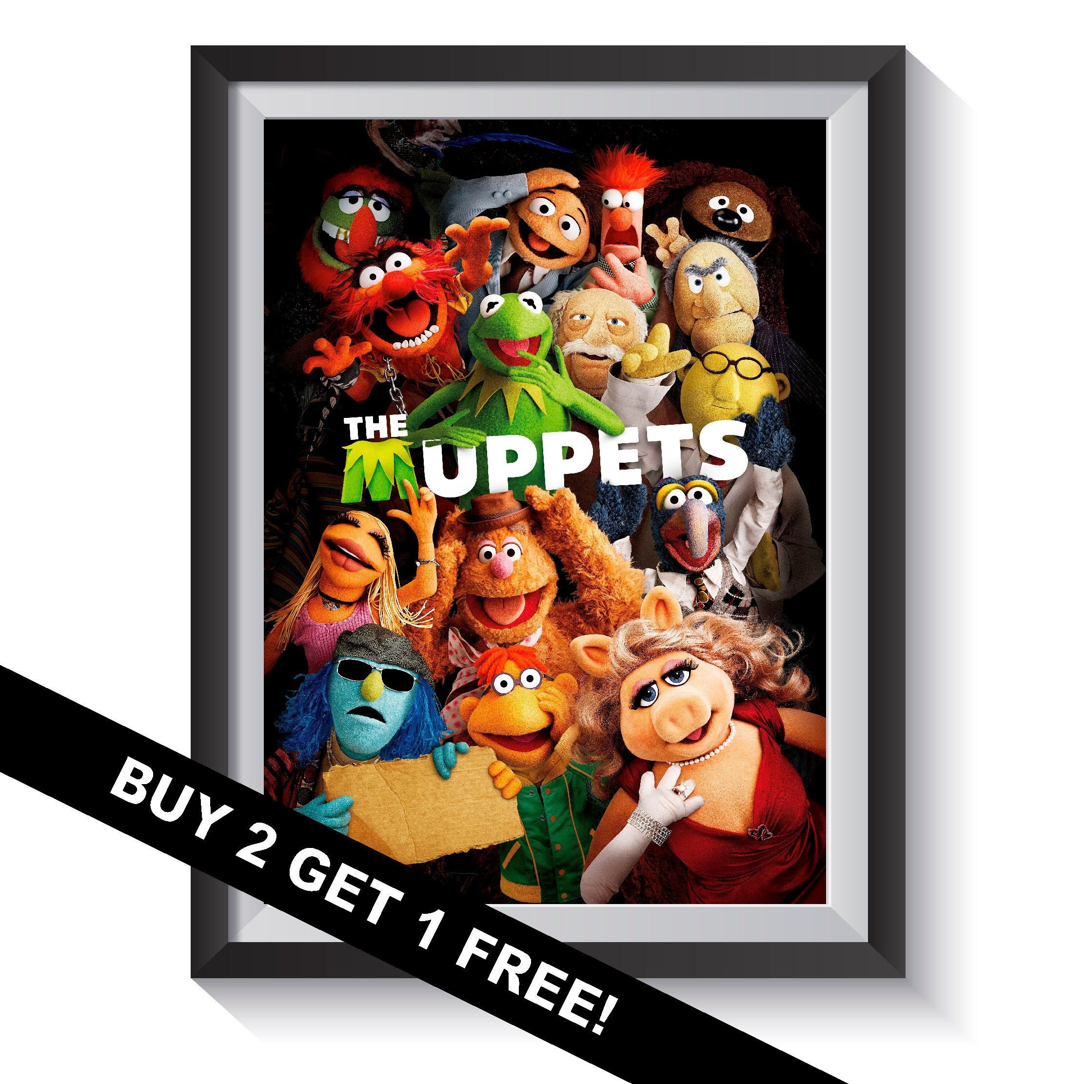 The Muppets Poster - Etsy