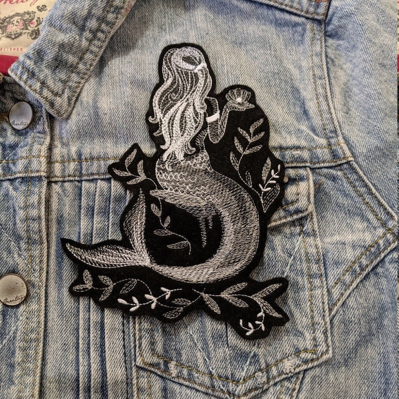 Mermaid Patches - Etsy