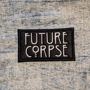 DOUBLE PACK Godless Heathen and Future Corpse Iron on Patches ...