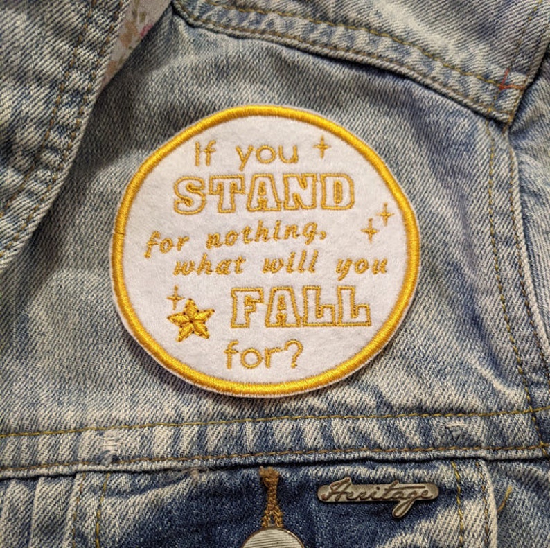 Alexander Hamilton Quote Iron On Patch | Etsy