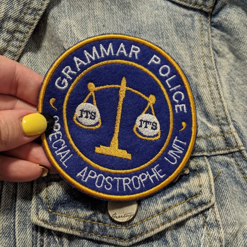 Grammar Police - Etsy
