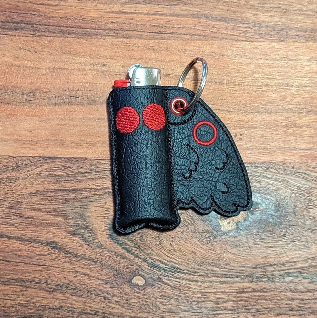 Mothman Lighter Holder READY TO SHIP, Case, Cover, Cryptid, Witch ...