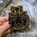 Fangs Iron on Patch Embroidered Patch Patches for Denim Jackets ...