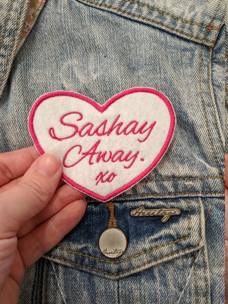 Sashay Away Iron on Patch | Etsy