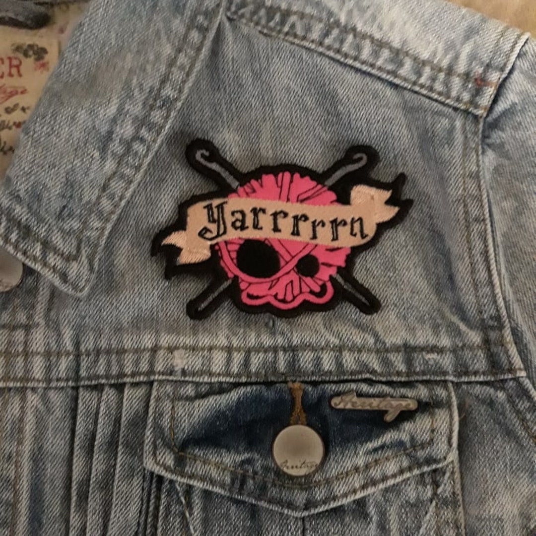 Yarn Iron on Patch| Embroidered Patch | Craft Patch | Patches for Denim ...