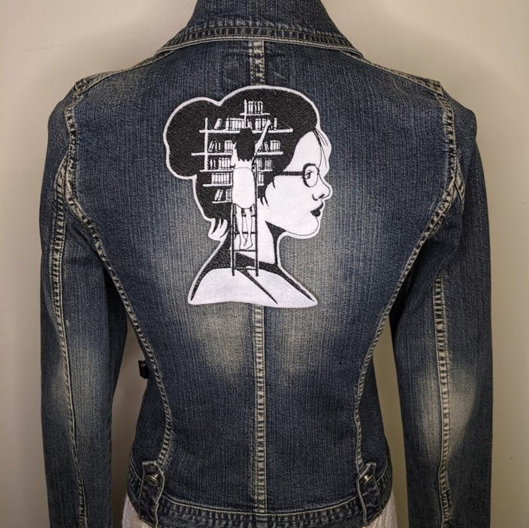 Fond of Books Iron on Patch - Etsy