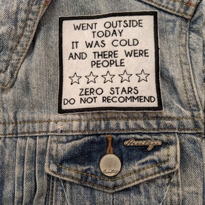 Zero Star Rating Iron on Patch - Etsy