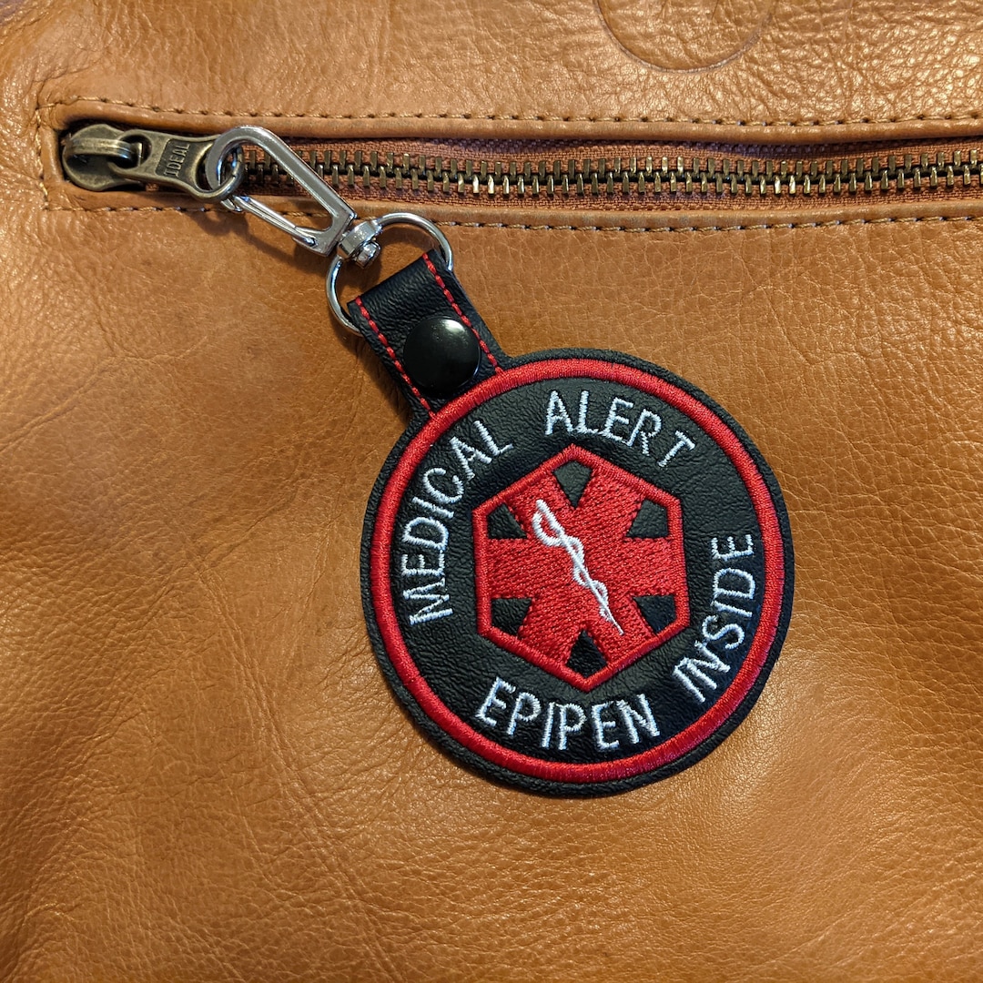 Medical Alert Emergency Alert Key Chain, Bag Tag, Key Ring, Key Fob ...