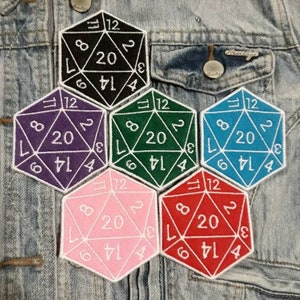 Success Dice Iron on Patch | Embroidered Patch | Pop Culture Patch ...