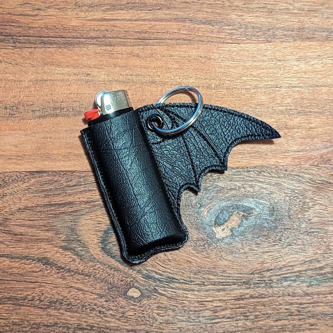 Bat Wing Lighter Holder READY TO SHIP, Case, Cover, Cryptid, Witch ...