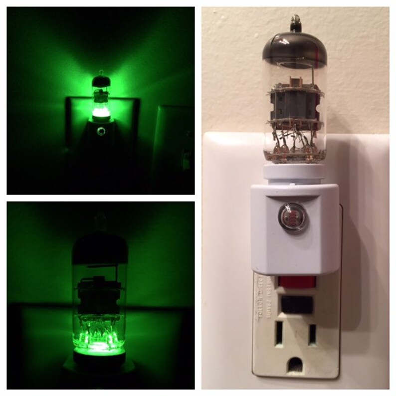 12AX7 Style Vacuum Tube LED Night Light 7 Colors Ham Radio - Etsy
