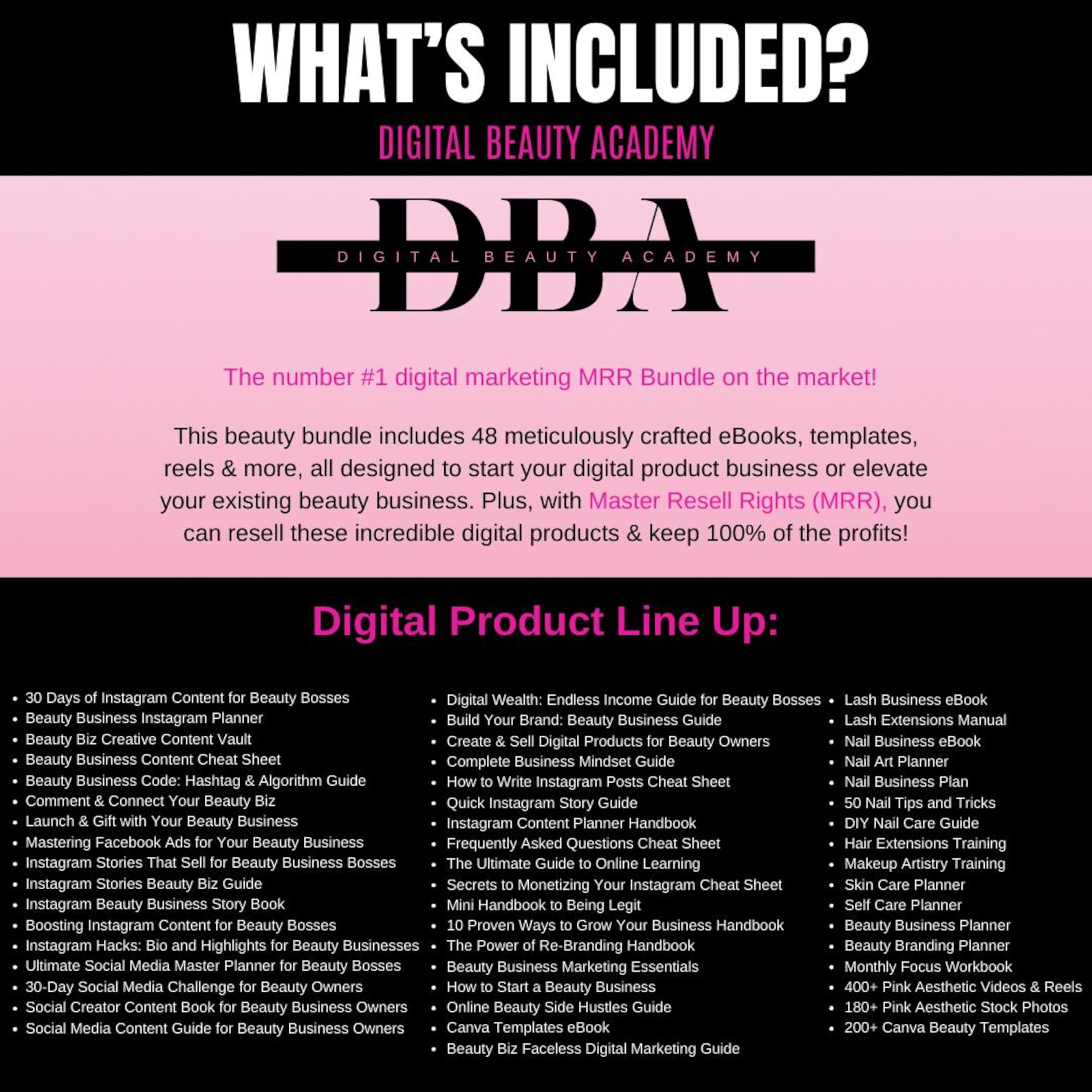 DWA Course Digital Wealth Academy Digital Beauty Academy Master Resell ...
