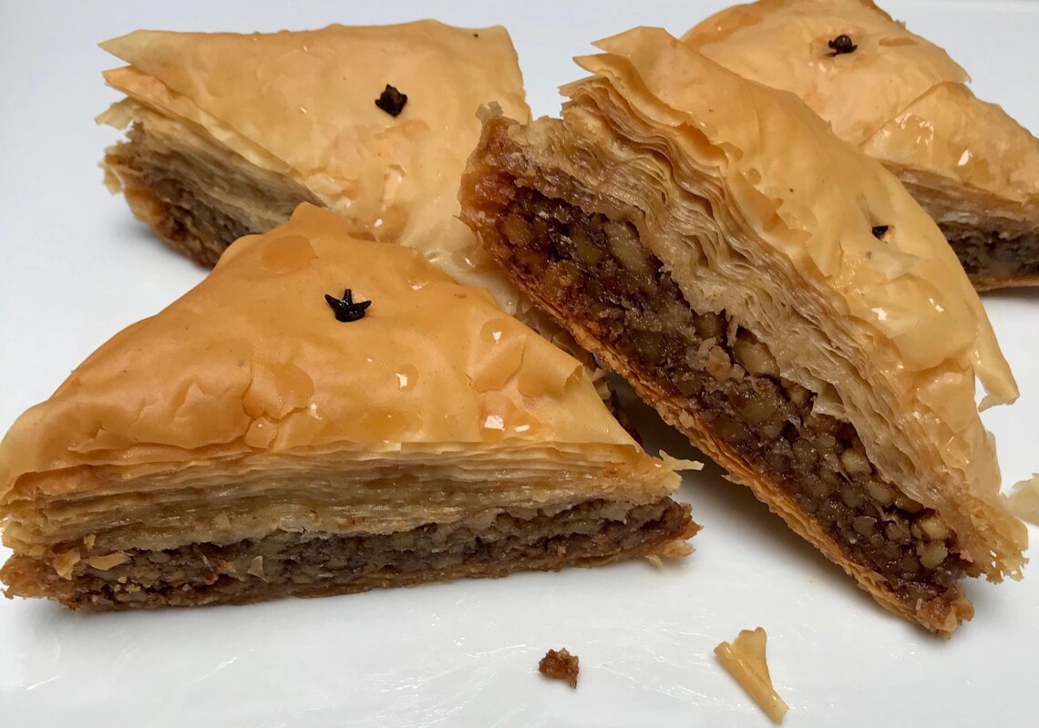 Baklava Hand Made Traditional Greek Pastry - Etsy