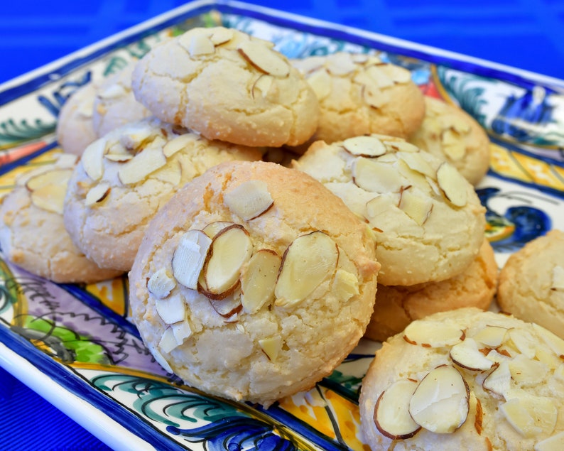 Amygdalota Hand Made Traditional Greek Almond Cookies - Etsy
