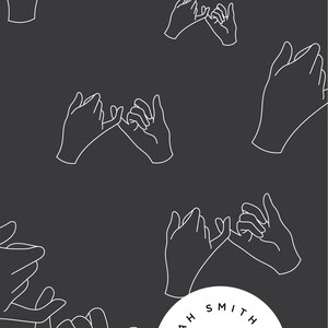 Pinky Promise iPhone Background/wallpaper - Etsy