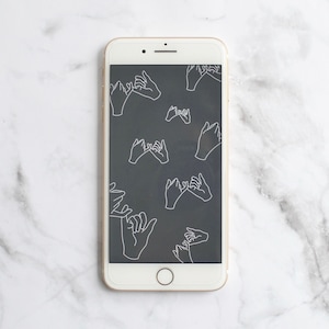 Pinky Promise iPhone Background/wallpaper - Etsy