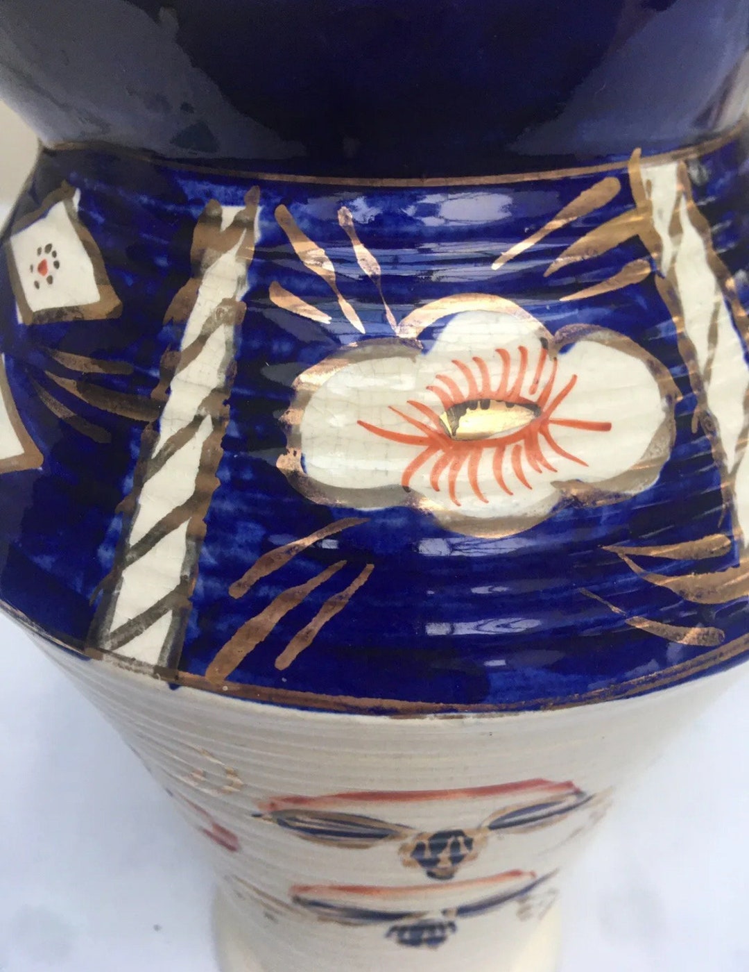 Vintage Clifton Pottery, Hand Painted Pitcher Jug Made in England - Etsy
