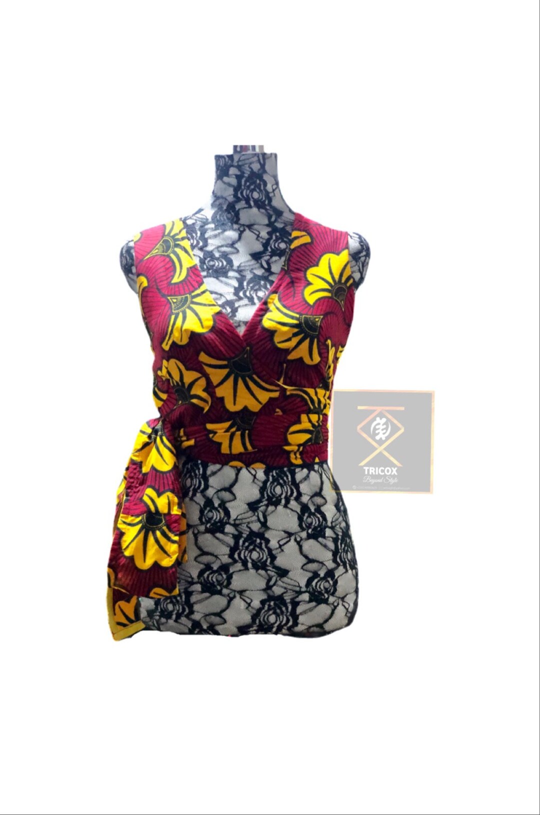 Mama Ankara Crop Top, African Print Crop Top, Ankara Dress, Ankara Top ...