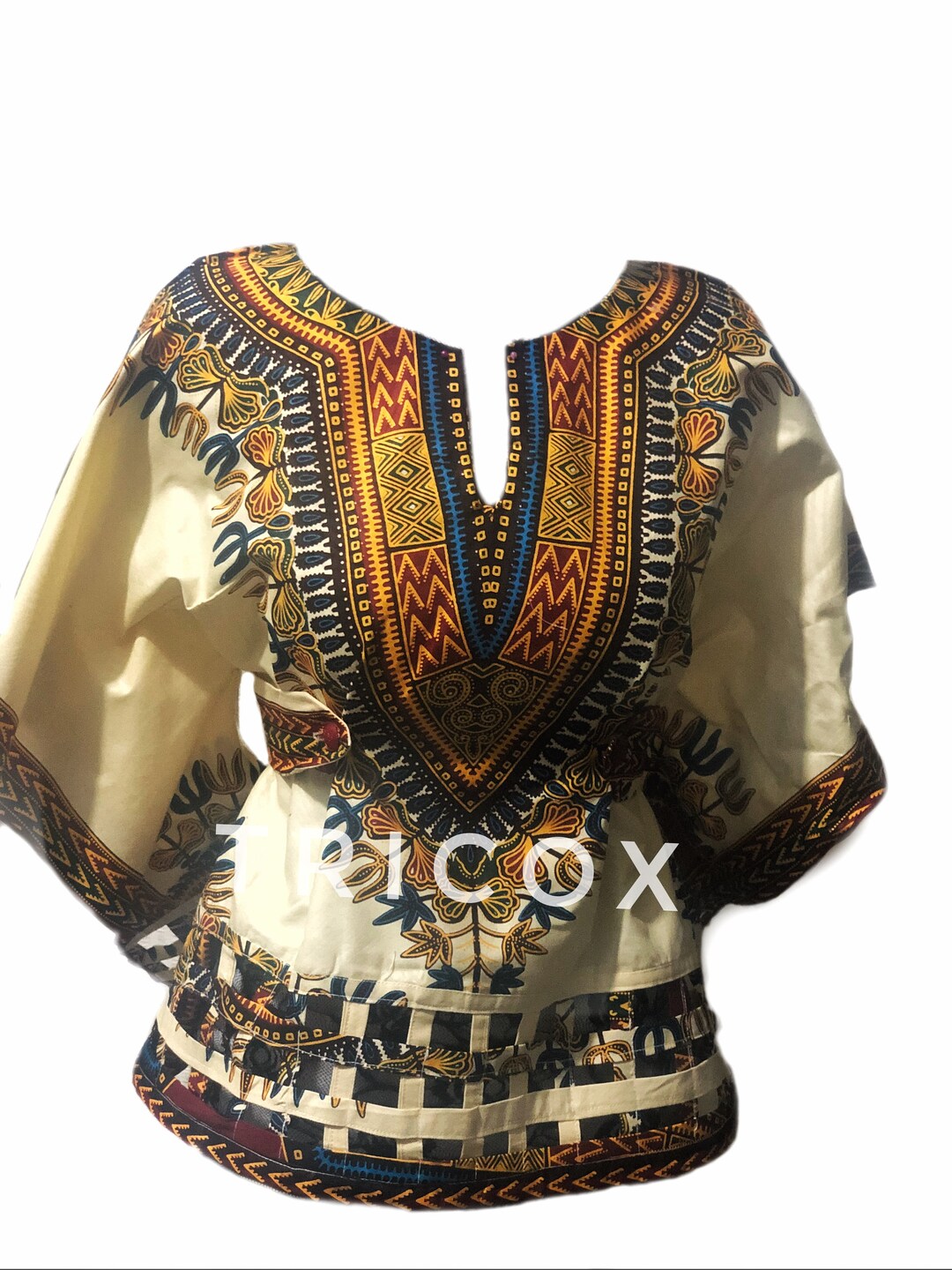 Dashiki Top, Dashiki Dress, African Clothing for Women , African Dress ...