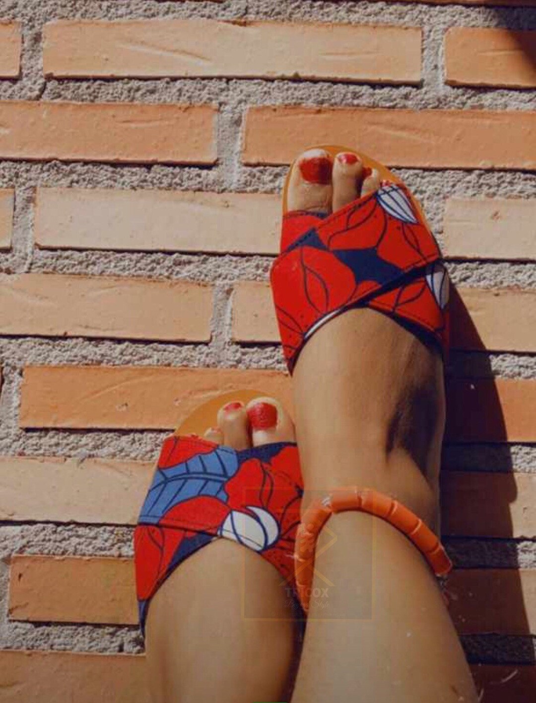 Ankara Summer Slippers, African Print Slippers, African Slippers ...