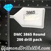 DMC 3865 ROUND 5D Diamond Painting Drills DMC 3865 Winter White - Etsy
