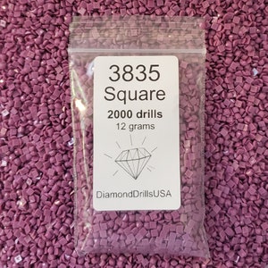 DMC 3835 SQUARE 5D Diamond Painting Drills Beads DMC 3835 | Etsy