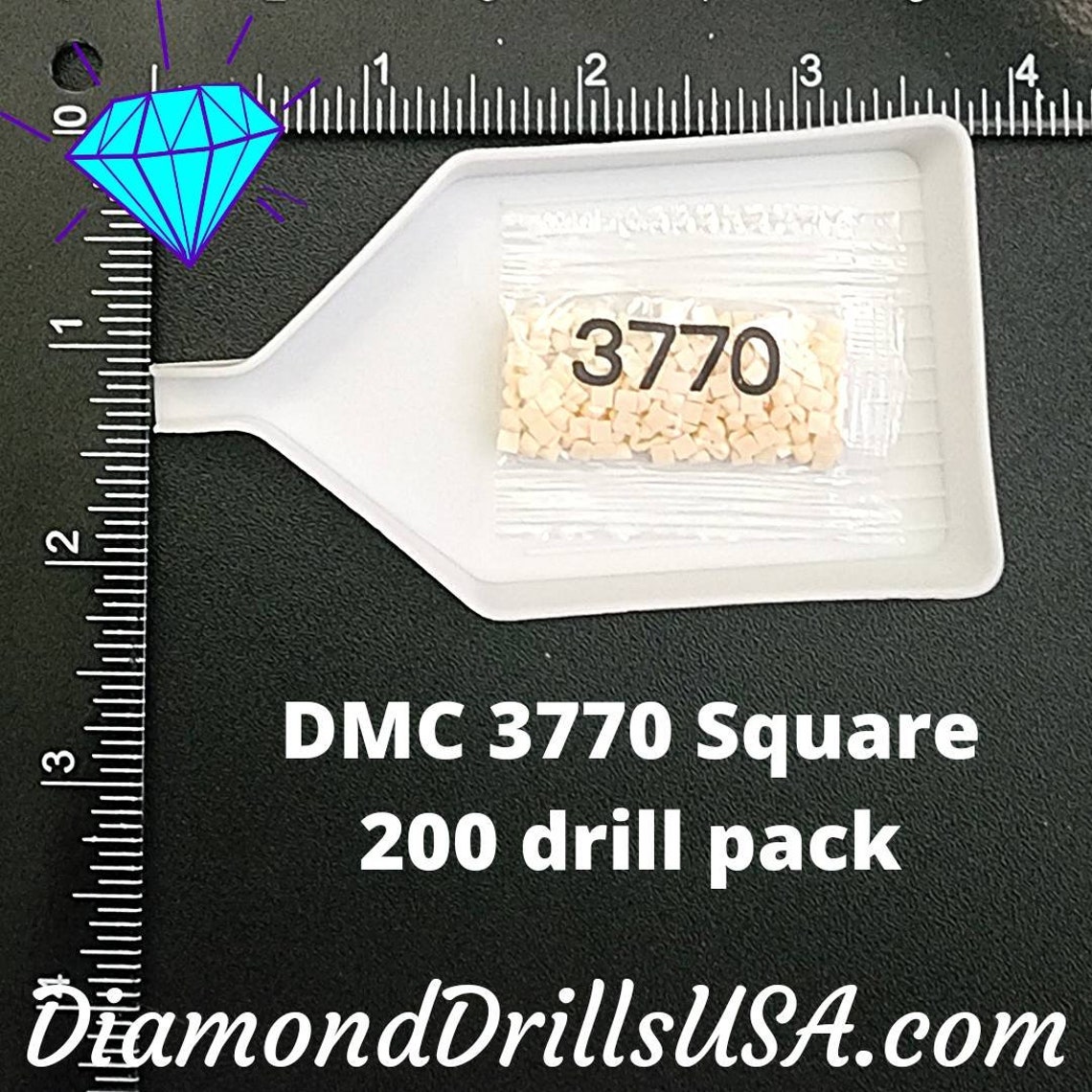 DMC 3770 SQUARE 5D Diamond Painting Drills Beads DMC 3770 Very - Etsy