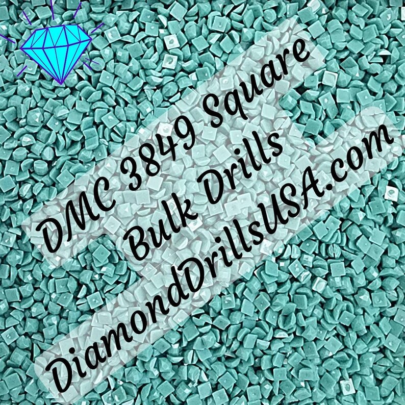 DMC 3849 SQUARE 5D Diamond Painting Drills Beads DMC 3849 - Etsy