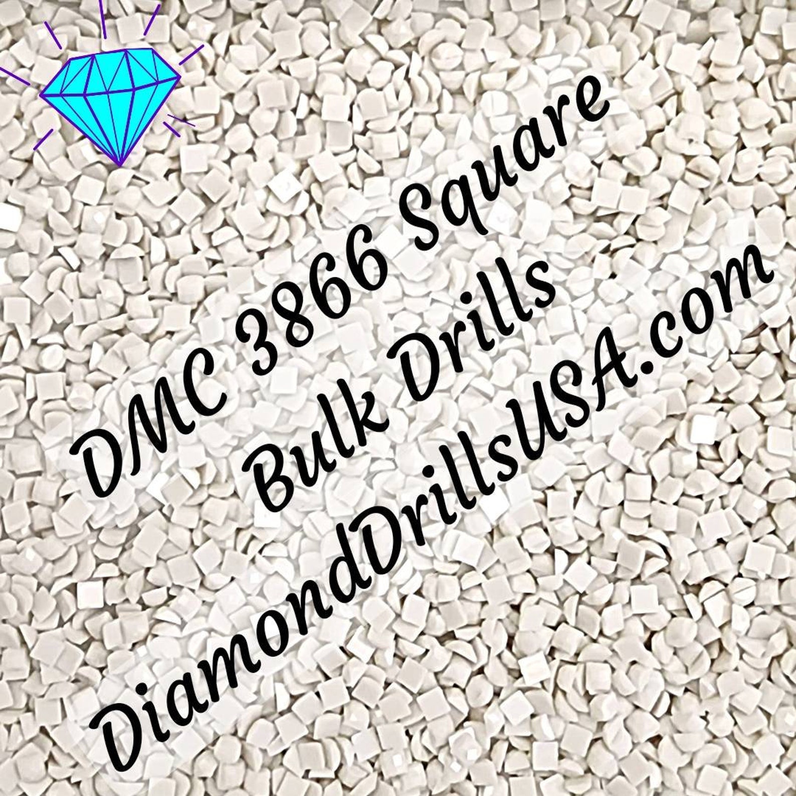 DMC 3866 SQUARE 5D Diamond Painting Drills Beads DMC 3866 - Etsy