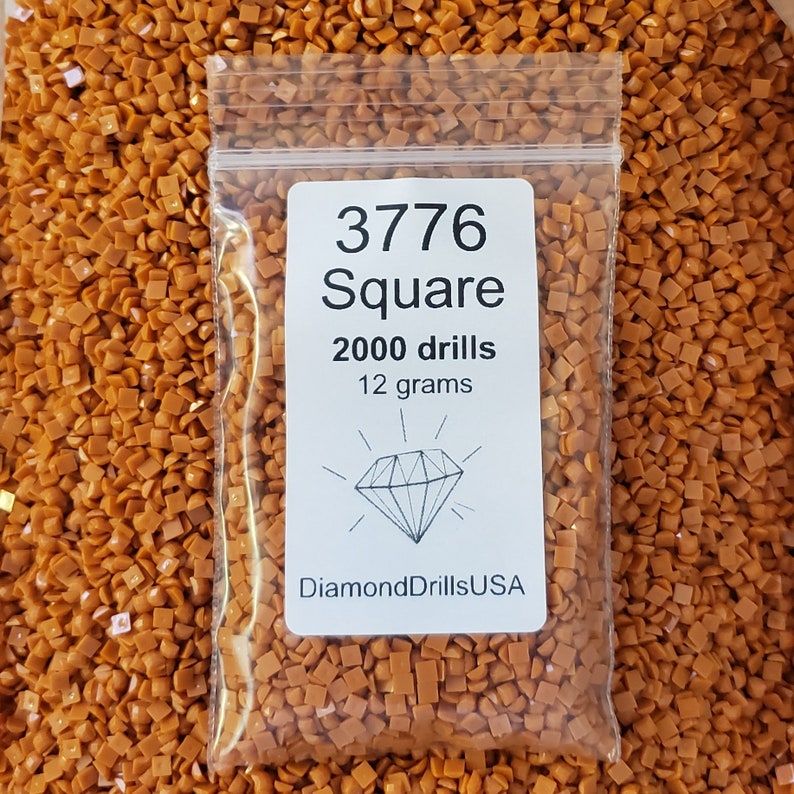 DMC 3776 SQUARE 5D Diamond Painting Drills Beads DMC 3776 | Etsy