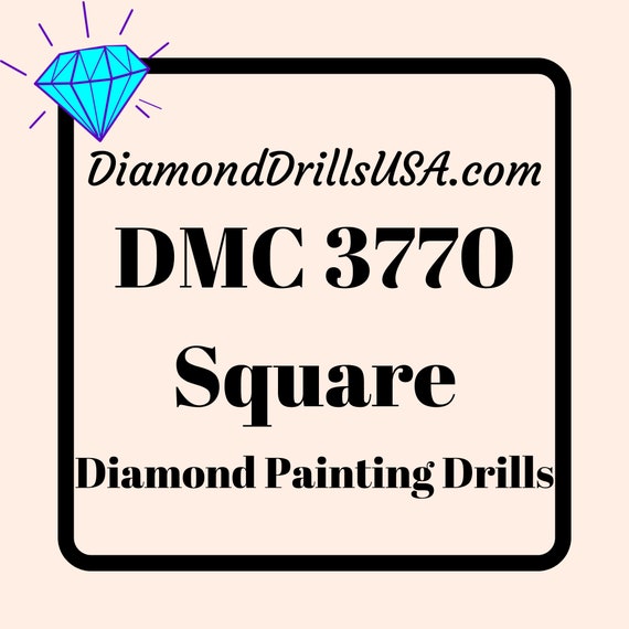 DMC 3770 SQUARE 5D Diamond Painting Drills Beads DMC 3770 Very - Etsy