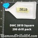DMC 3819 SQUARE 5D Diamond Painting Drills Beads DMC 3819 - Etsy