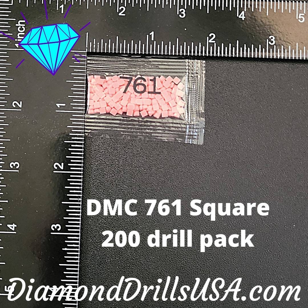 DMC 761 SQUARE 5D Diamond Painting Drills Beads DMC 761 Light - Etsy