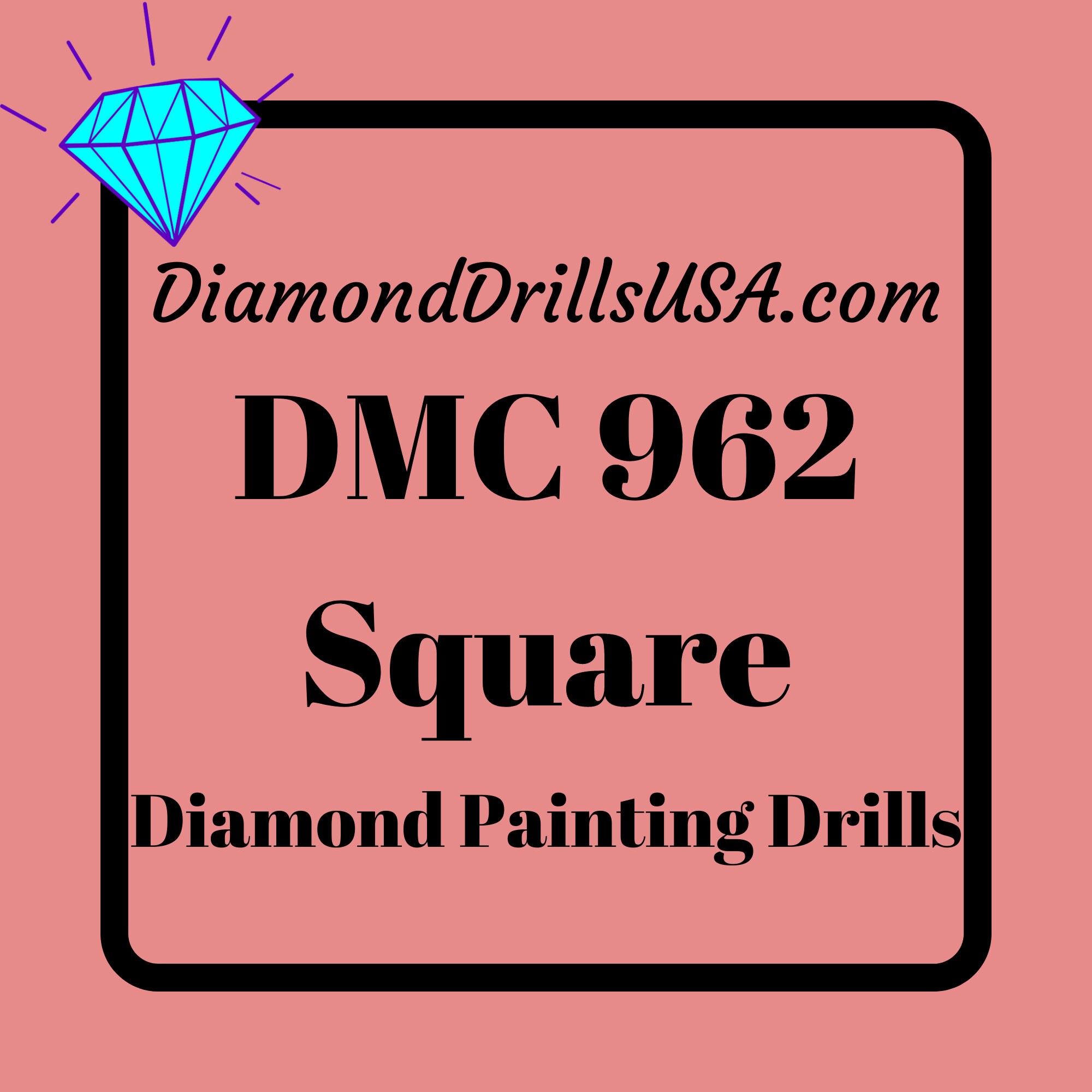 Sculpting & Forming Craft Supplies & Tools DMC 3845 SQUARE 5D Diamond ...