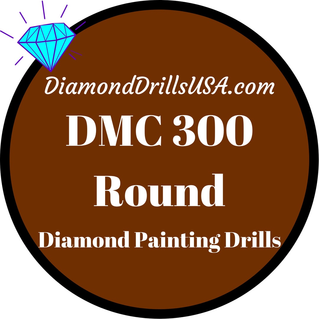 DMC 300 ROUND 5D Diamond Painting Drills Beads DMC 300 Very - Etsy