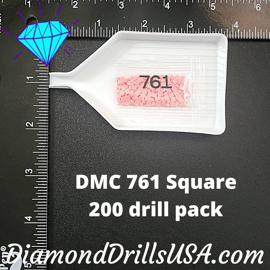 DMC 761 SQUARE 5D Diamond Painting Drills Beads DMC 761 Light - Etsy