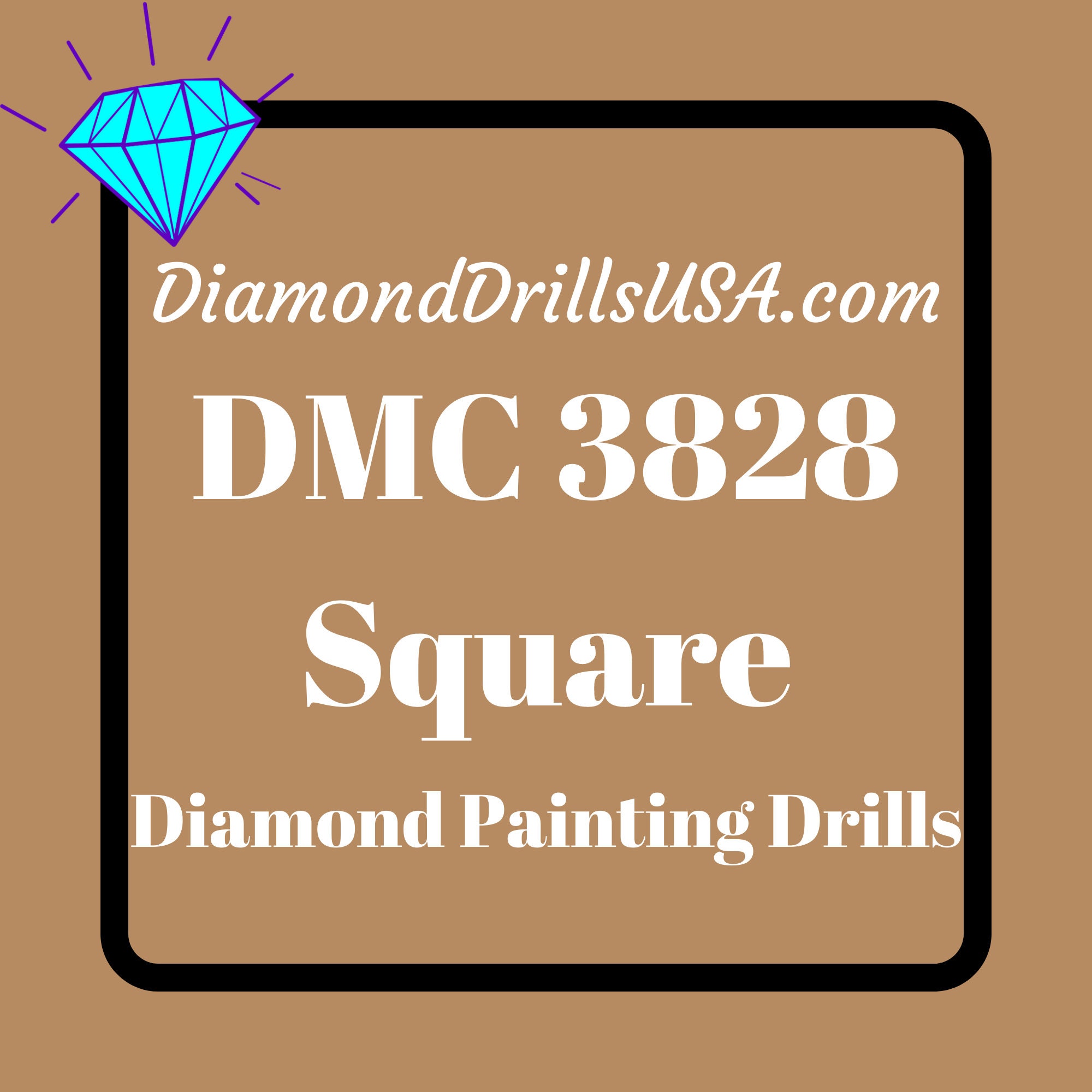 Sculpting & Forming DMC 3841 SQUARE 5D Diamond Painting Drills Beads ...