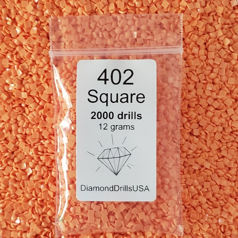 DMC 402 SQUARE 5D Diamond Painting Drills Beads DMC 402 Very | Etsy
